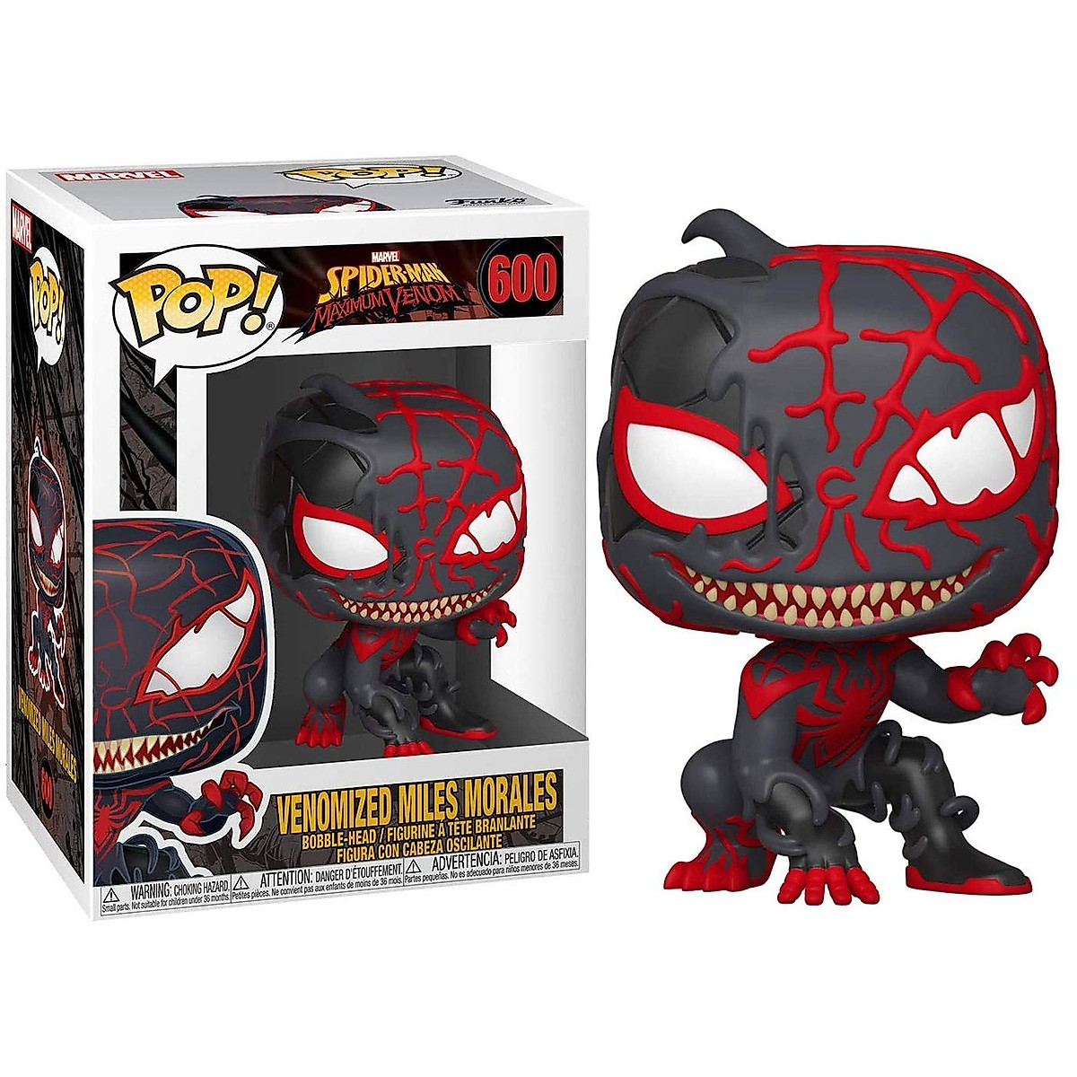 Funko Pop! Marvel: Marvel Venom - Miles Morales, Multicolor (46459)