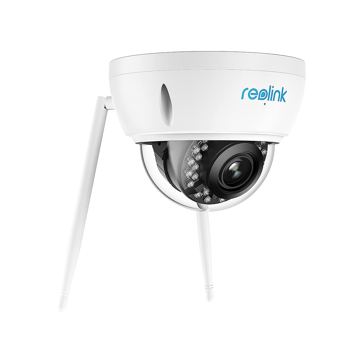 REOLINK RLC-542WA - 5MP HD Outdoor Camera for Home Security, Dual Band WiFi Security Camera with Person/Vehicle Detection, IK10 Vandal Proof, 5X Optical Zoom, 2.4/5 GHz WiFi, Time Lapse, Non-PT