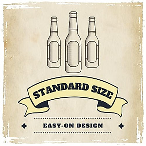 TahoeBay Beer Bottle Sleeves - Easy Zipper Bottom - Neoprene Insulated Cooler Covers Fit Standard 12oz Long Neck Bottles Enclosed Bottom (Multicolor, 4-Pack)