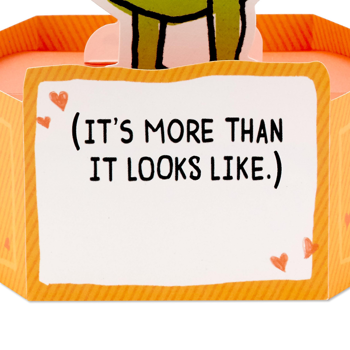 Hallmark Funny Pop Up Birthday Card (Dinosaur T-Rex) Paper Wonder Shoebox 3D Card