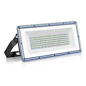 YIBEYYDS LED Flood Light 100W, 10000ML 7000K Super Bright Led Stadium Lights, Led Stadium Flood Lights Adjustable Lighting Angle, IP67 Waterproof LED Flood Light Outdoor for Garden,Lawn,Yard,Stadium