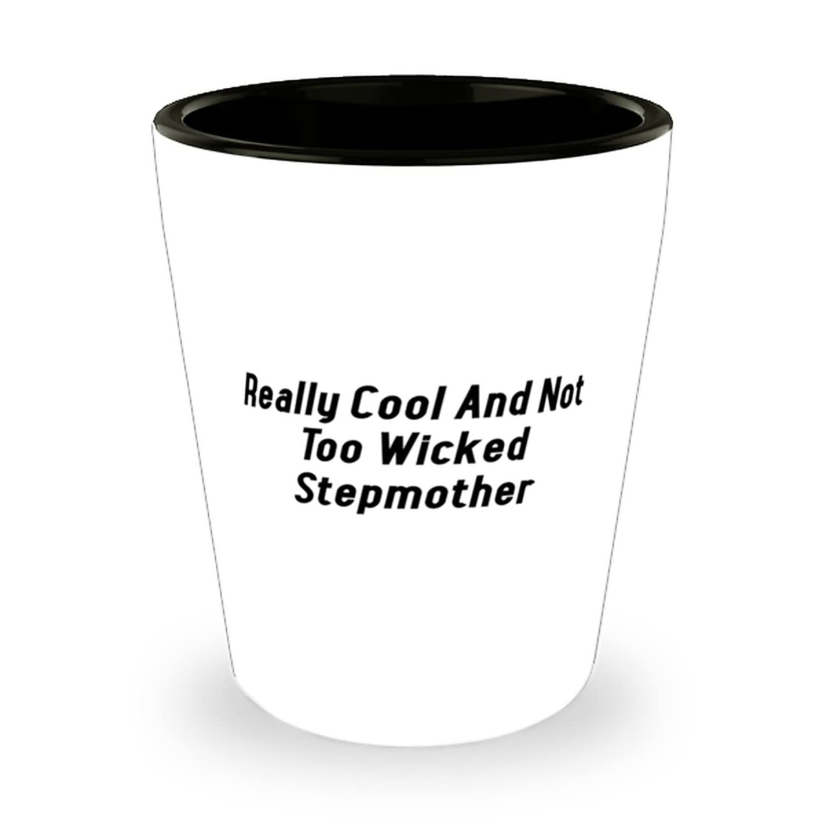 Useful Stepmother, Really Cool And Not Too Wicked Stepmother, Nice Shot Glass For Mom From Son