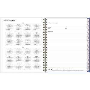 2024 Blue Sky Cocorrina 8.5-inch x 11-inch Weekly & Monthly Planner, Multicolor (143696)