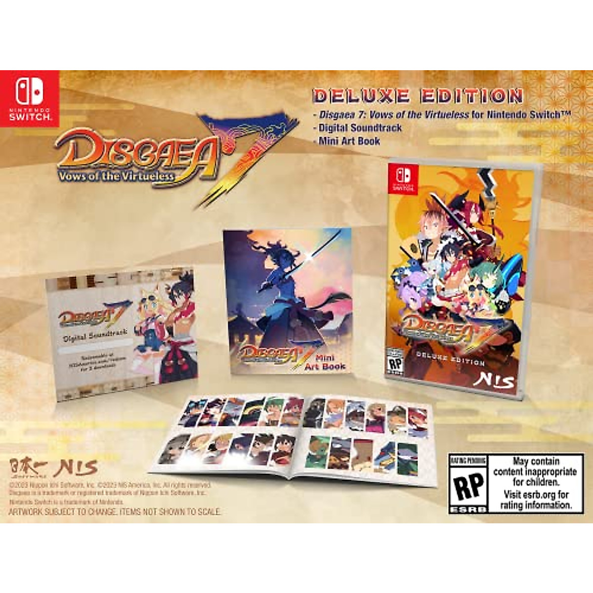Disgaea 7: Vows of the Virtueless Deluxe Edition - Nintendo Switch