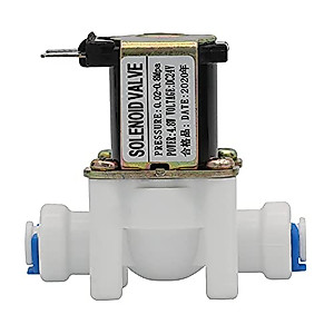 DIGITEN 24V 1/4" Inlet Feed Water Solenoid Valve for RO Reverse Osmosis Pure System
