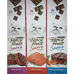Fancy Feast Savory Cravings Cat Treats - Variety Pack