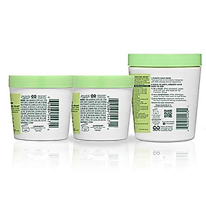 Garnier Fructis Hair Care Smoothing Hair Mask Treatment with Avocado Extract, Vegan, Paraben and Silicone-Free, (amount)