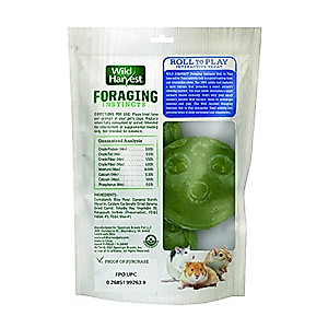 Wild Harvest® Foraging Instincts Roll n’ Play Interactive Treat, 3 Count, for Pet Mice, Rats, Hamsters and Gerbils