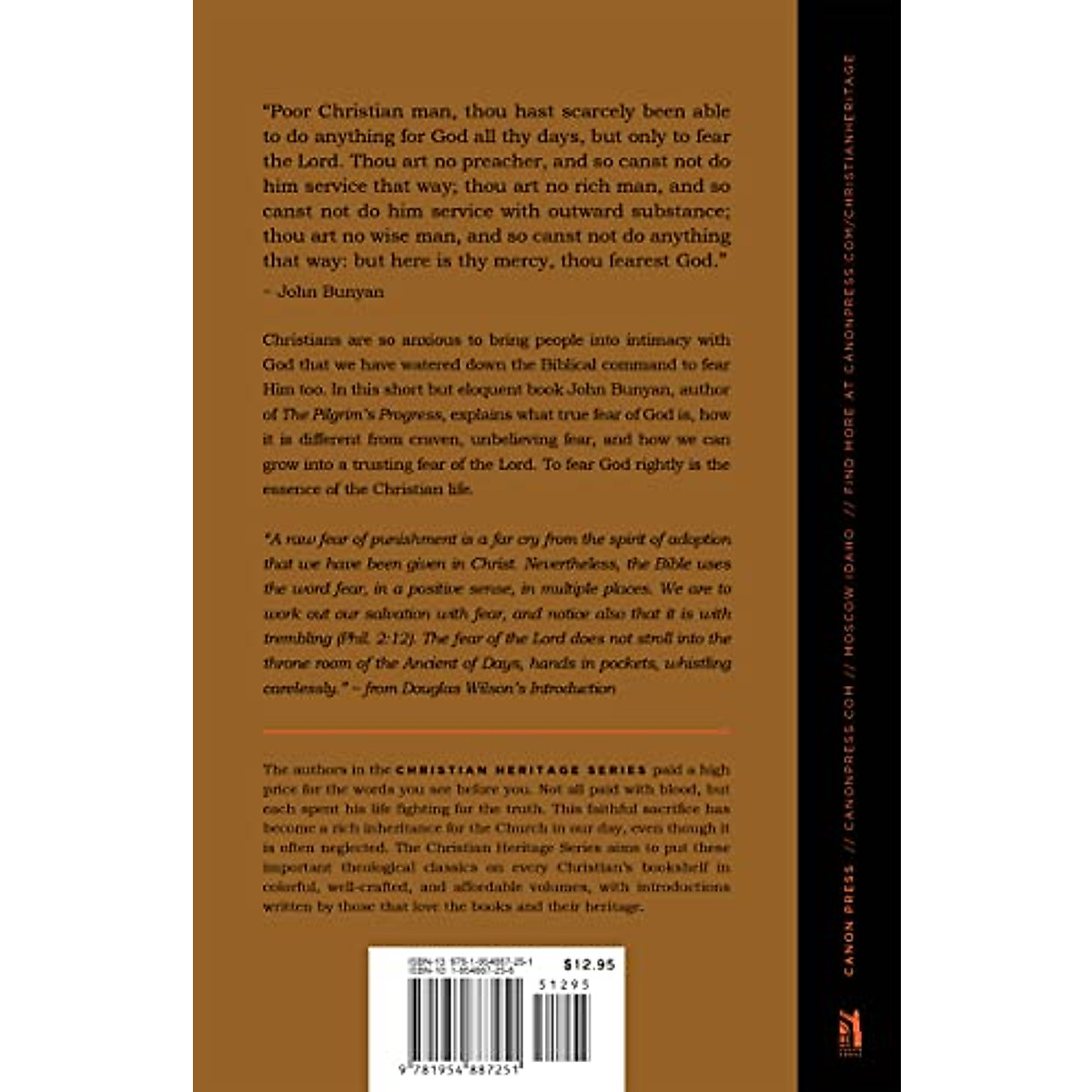 The Fear of God (Christian Heritage Series)