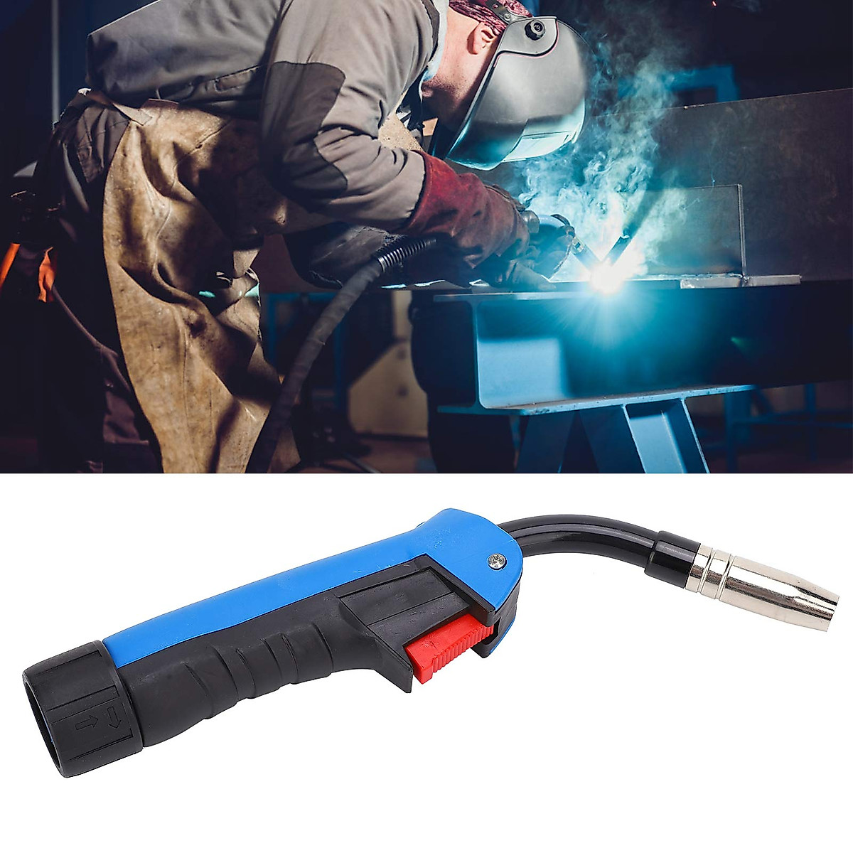 BigKing MIG Torsion Tip, 15AK Welding Gun Head MIG Torsion Tip for Cutters Welders Replacement Accessories