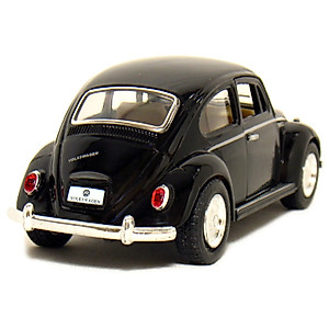 5" 1967 Volkswagen Classic Beetle 1:32 Scale (Black) by Kinsmart