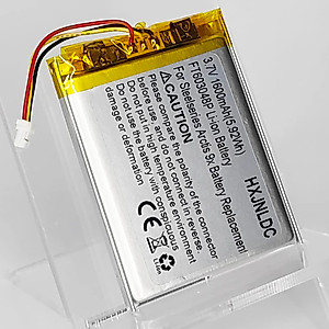 HXJNLDC DC 3.7V 1600mAh FT603048P Rechargeable Polymer Lithium Battery for Steelseries Arctis 9X Wireless Gaming Headset Battery Replacement