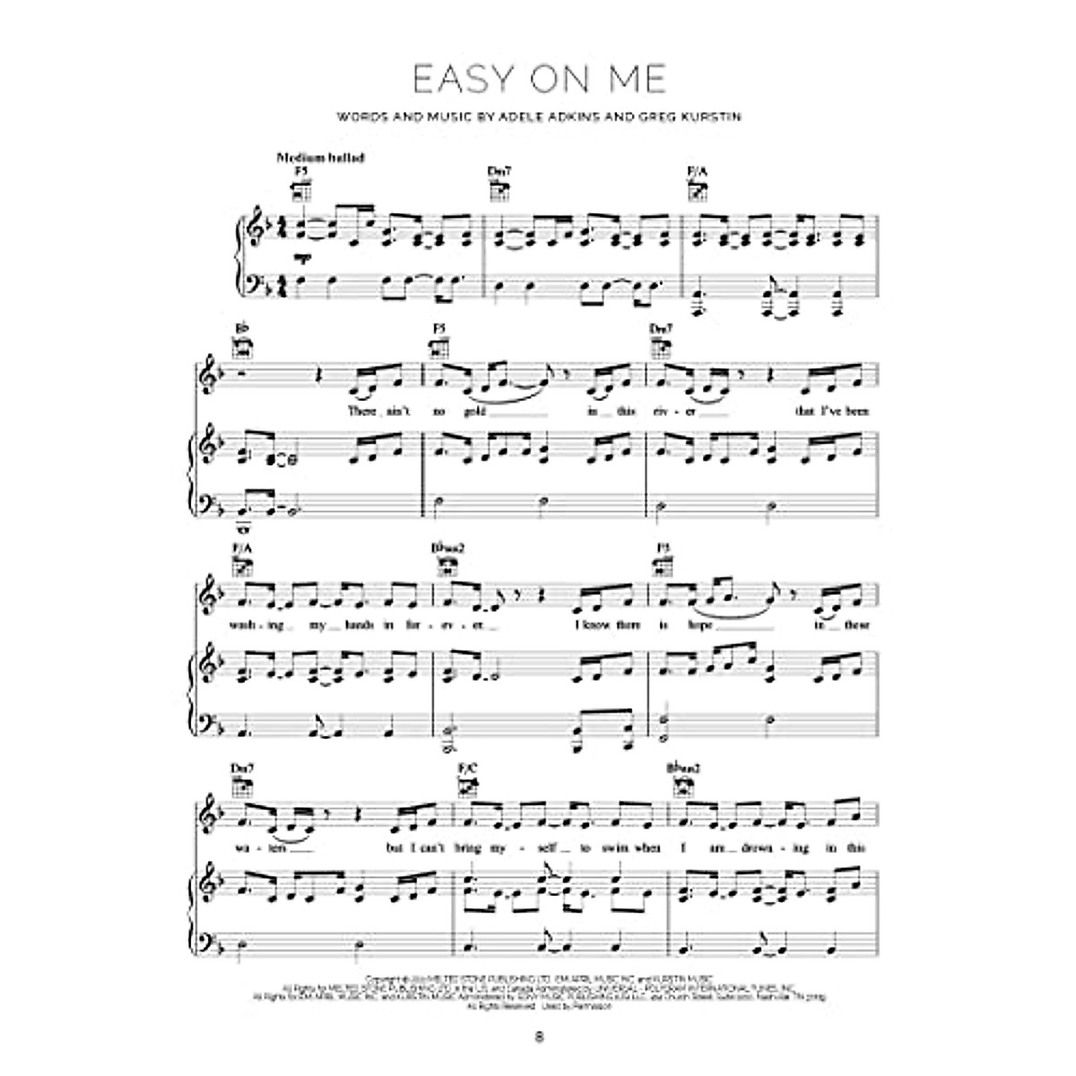 Adele - 30: Piano/Vocal/Guitar Songbook