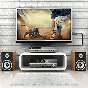 Monster M-Series Active Optical Lightwave Cable Certified Premium HDMI 2.1-48 Gbps Cable with Aluminum Extrusion Connector, V-Grip, Duraflex Protective Jacket - Supports 8K @ 60HZ, 4K @ 120HZ, 65.6 FT