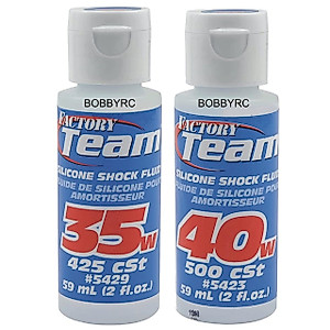 COMBO Team Associated Factory Team Shock Oil 40 wt 35 WT 5423 5429 LOSI ARRMA INCLUDES CHICAGOLAND RC COUPON