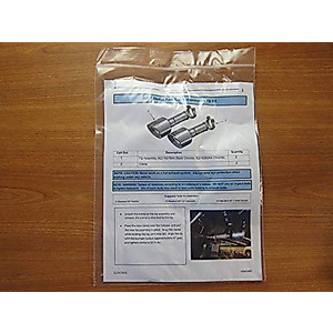 2019-2020 Ram 1500 DT (New Body Style) Black 5-Inch Exhaust Tips New Mopar OEM