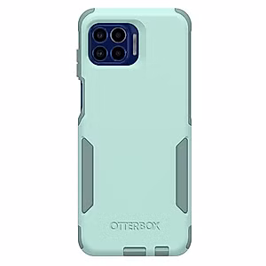 OtterBox motorola one 5G Commuter Series Case - OCEAN WAY (AQUA SAIL/AQUIFER), slim & tough, pocket-friendly, with port protection