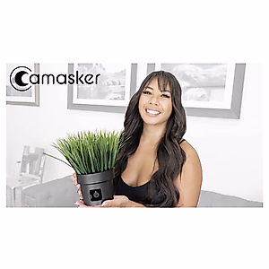 Camasker for Wyze & Roku SE Cam - Cover, Disguise & Camouflage Wyze or Roku SE Camera - Artificial Plant Housing Case for Wyze Cam V3, V2 & Roku SE