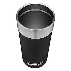 Coleman Insulated Stainless Steel 20oz Brew Tumbler, Black