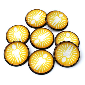 Dahan Dice D&D Tokens - Inspiration Counters for Dungeons and Dragons (Inspiration)