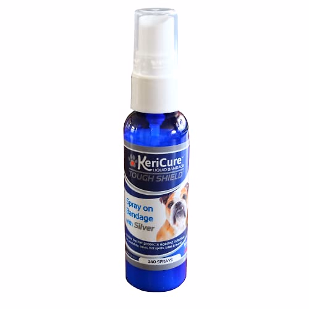 Tough Shield Liquid Bandage, 2oz Spray on Liquid Bandage for Pets, Dogs, Cats and Small Animal Skin and Wound Care, Woman Owned Small Business, Made in The USA