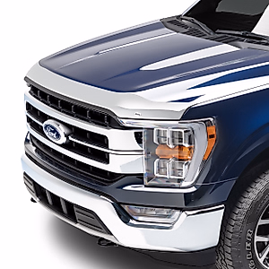 Auto Ventshade [AVS] Aeroskin Chrome Hood Protector | Low Profile, Chrome, 1 pc | 622006 | Fits 2008 - 2010 Ford F-250/F-350 Super Duty