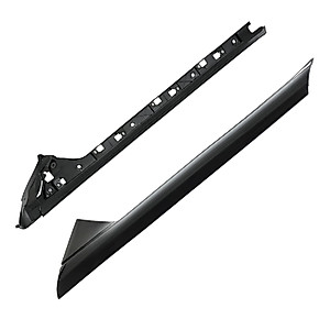 Windshield Trim Molding A-Pillar Set, Compatible with 2011-2019 Ford Explorer,Front Outer & Inner Right Passenger BB5Z7803144AA BB5Z-7803136-AA BB5Z7803136BA BB5Z-7803144-AA 926-451 Window Accessories