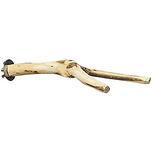 Penn Plax Wooden Bird Perch, Small