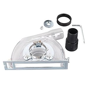 Respicefinem Angle Grinder Dust Shroud Cutting Dust Cover Grinding Shroud for 100 125 150mm Angle Grinder Amp 115 125mm Saw Disc Dust Shroud For Angle Grinder