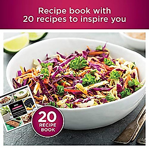 Ninja BN601 Professional Plus Food Processor, 1000 Peak Watts, 4 Functions for Chopping, Slicing, Purees & Dough with 9-Cup Processor Bowl, 3 Blades, Food Chute & Pusher, Silver