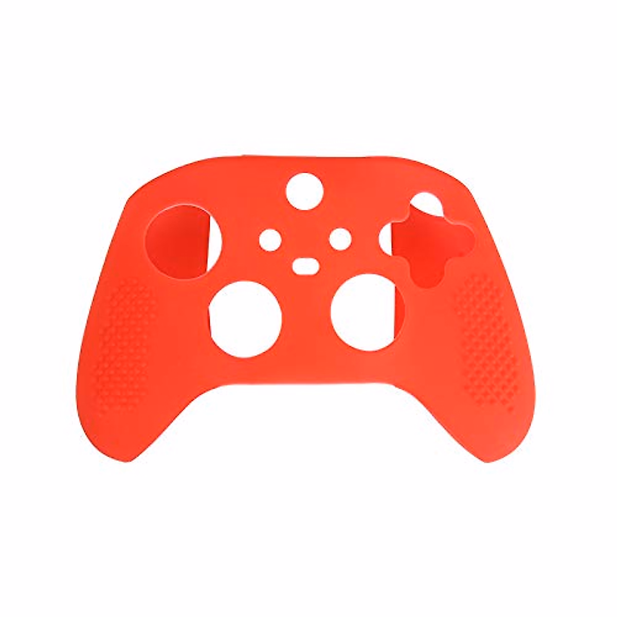 Silicone Protective Skin Cover Soft Shell Case for Xbox ONE X Controller Skin Cover (Red)