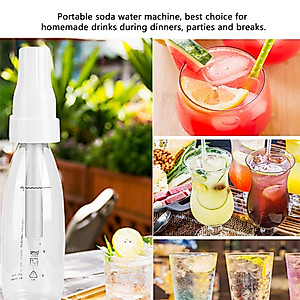 Portable Soda Maker, DIY Soda Streaming Machine Sparkling Water Maker Carbonated Water Machine Seltzer Water Machine Sparkling Machine Soda Machines for Home