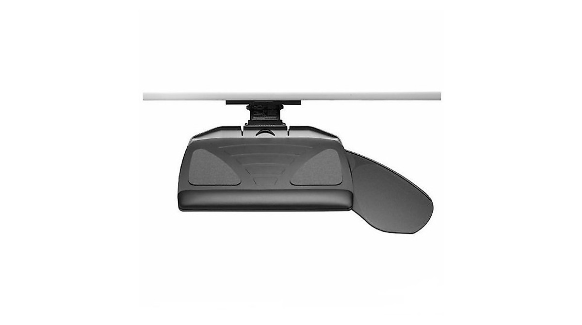 WorkRite 2133-17 Banana-Board Keyboard Tray with Track & Mouse Support