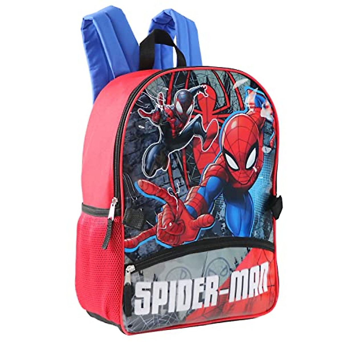 Marvel Spiderman Backpack with Lunch Bag One Size
