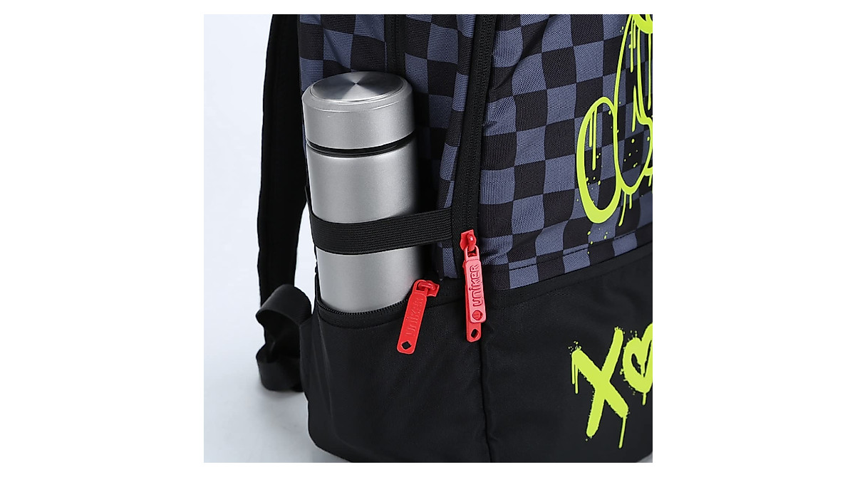 UNIKER Graffiti Laptop Backpack with USB Port for Students & Teens
