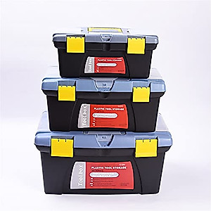 Toolbox Hand Truck Platform Truck Steel and Plastic 2-Layer Deck Push Cart with 4 Wheels and Foldable Handle Large Load Capacity Dolly for Moving Platform Cart