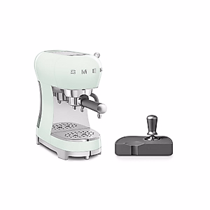 Smeg Manual Espresso and Tamper Set (Pastel Green)