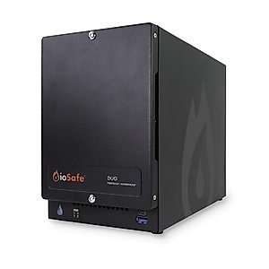 ioSafe Duo RAID 1 USB 3.2 Fireproof/Waterproof Desktop Hard Drive (8TB (2x4TB))