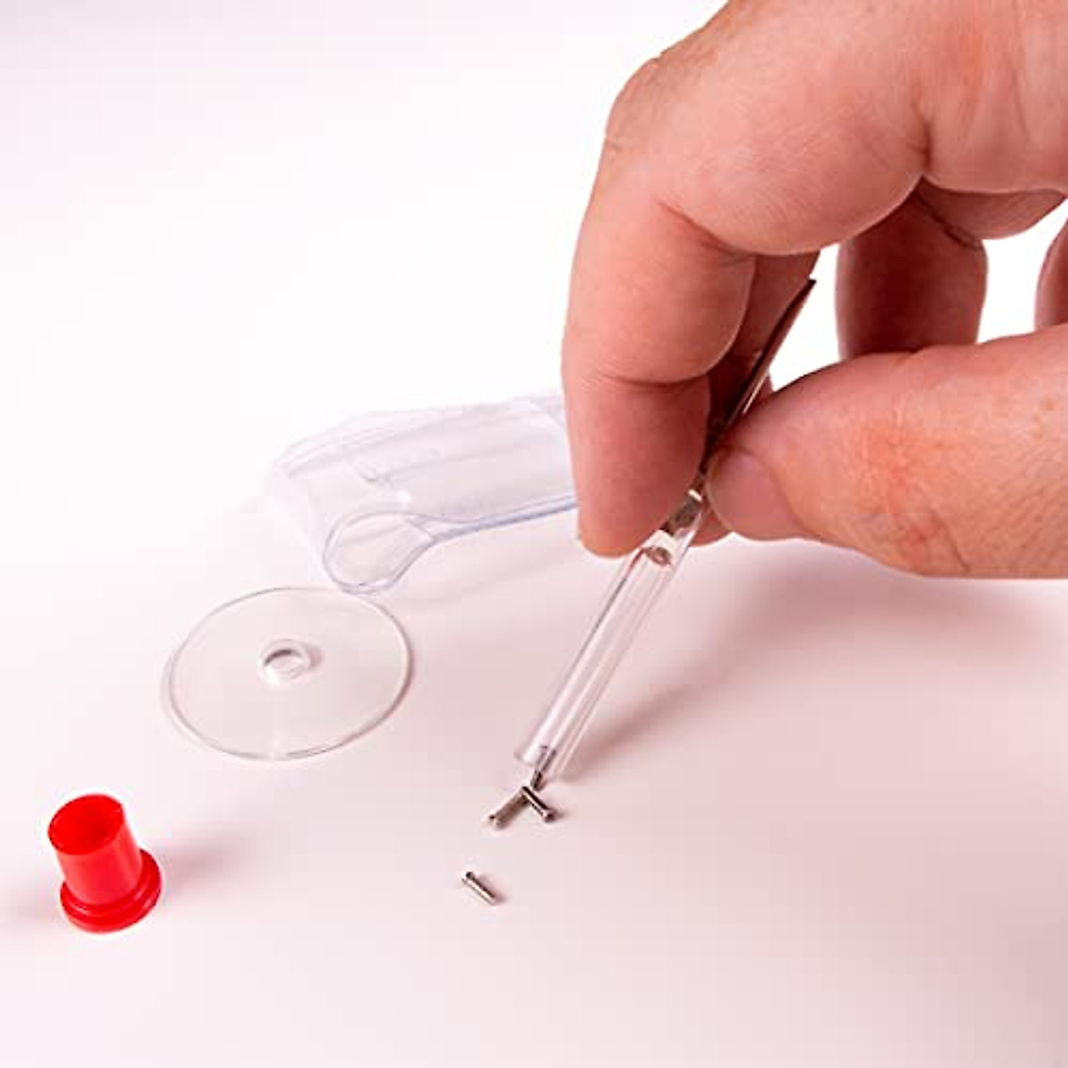 Apex Glasses Repair Kit - Eyeglass Repair Kit with Small Screwdriver ,Eyeglass Screws, Magnifying Glass, Screw Guide, & Storage Pouch - Universal Eyeglass Repair Kit for Reading Glasses, & Sunglasses