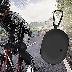 Maidea Case Cover Compatible with New Beats Studio Buds – True Wireless Noise Cancelling Earbuds, Anti-Fall Protective Cover for New Beats Studio Buds (Black)