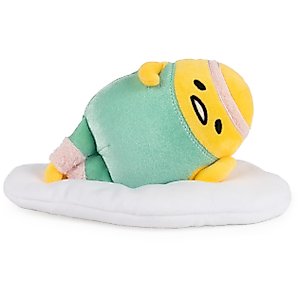 GUND Sanrio Gudetama The Lazy Egg Stuffed Animal, Eggercise Gudetama Kawaii Plushie, Plush Toy for Ages 8 and Up, 5”