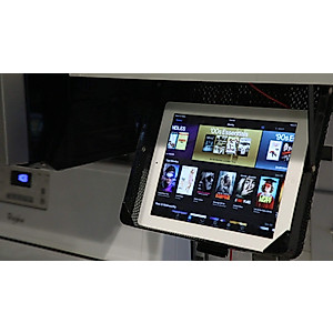 Everything Keeper - Organizer for Home, Kitchen, Bathroom, RV, Small Spaces - Storage Organizers - Compact Metal Basket - Under Cabinet Holder - Easy Install - Holds Strong - 13 x 10 x 2.5 in - Black