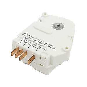 2-Pack 215846604 Refrigerator Defrost Timer Replacement for Kenmore/Sears 253.68802011 Refrigerator - Compatible with 241809401, 241809402 Defrost Timer