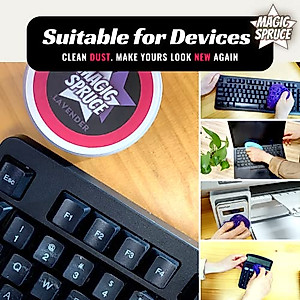 FINOCLAY Car Detailing Kit Gel for Car Interior Dashboard Cleaner Products, Non-Water Dust Remover Scented Freshner, Upholstery Cleaning Putty, Pc Laptop Computer Cleaning Accessories Car Slime Kits