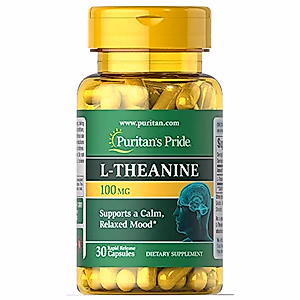 Puritan's Pride L-Theanine 200 mg