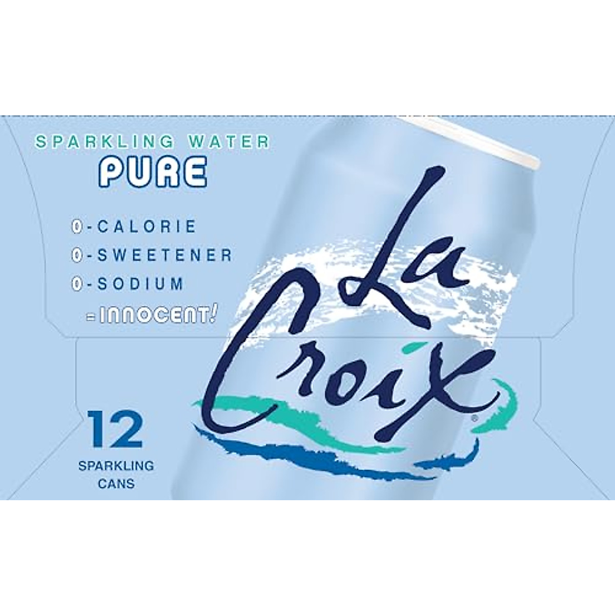 LaCroix Sparkling Water, Pure, 12 Fl Oz (pack of 12)