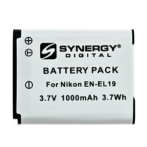 Synergy Digital Digital Camera Battery, Compatible with Lenmar DLZ319N Digital Camera Battery (Li-Ion, 3.7V, 1000 mAh)