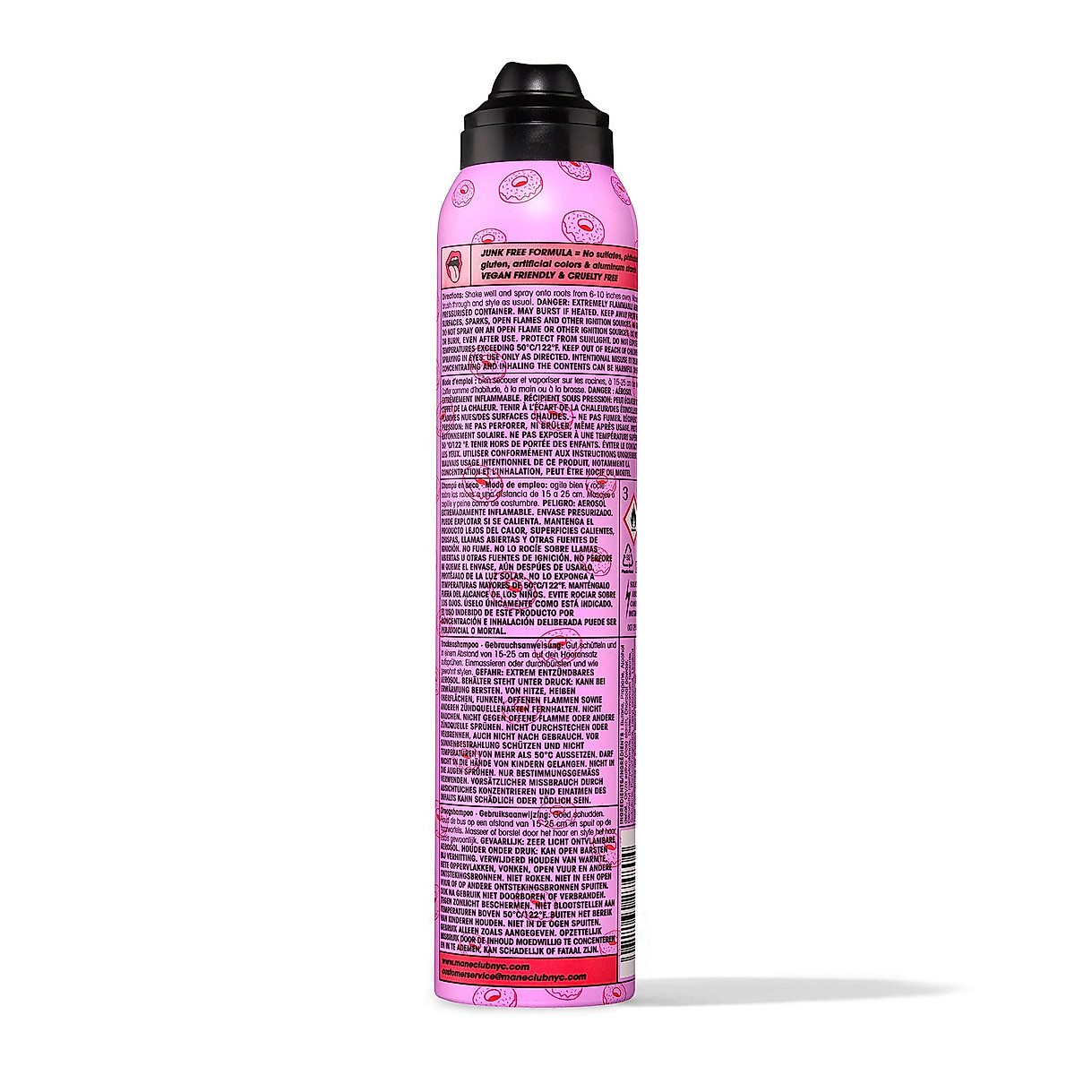 MANE CLUB Let's Cheat Dry Shampoo, cruelty free, vegan, no sulfates or parabens, 4.3 Oz