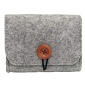 Auony Essential Oil Carrying Case Bag, 6 Bottles Essential Oils Travel Organizer Pouch Bag for 5ML / 10ML / 15ML Oils