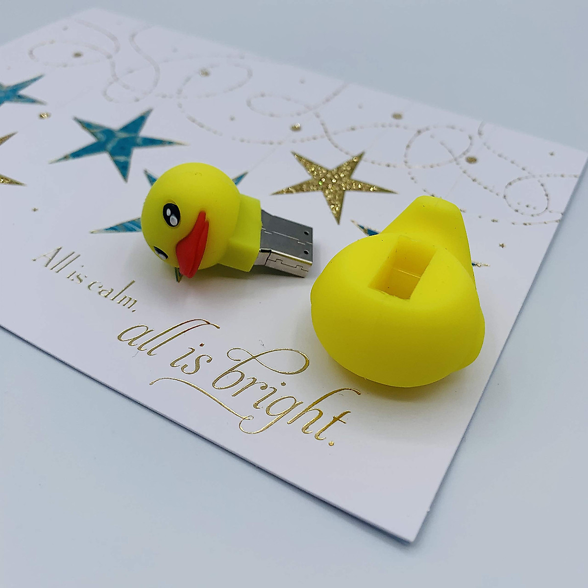 Rubber Ducky USB - USB Rubber Ducky Flash Drive - USB Drive 16GB - Thumb Drive (Duck)